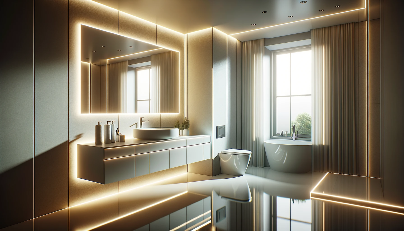 Illuminating Bathroom Spaces With Modern Lighting Techniques