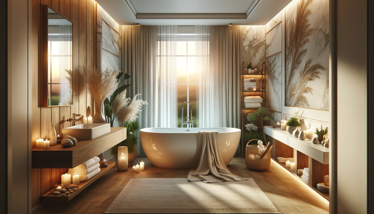 Spa-Inspired Bathroom Designs - Creating A Relaxing Oasis